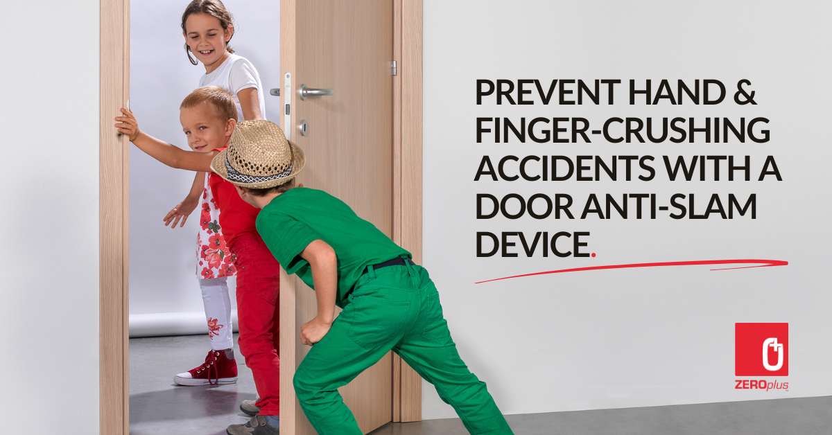 Prevent Hand & Finger-Crushing Accidents with a Door Anti-Slam Device