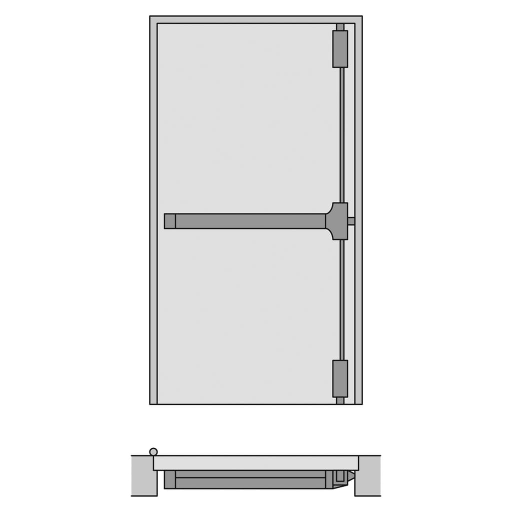Exit Door Crash Bars Exit Devices, Panic Bars & Crash Bars: Panic Bar