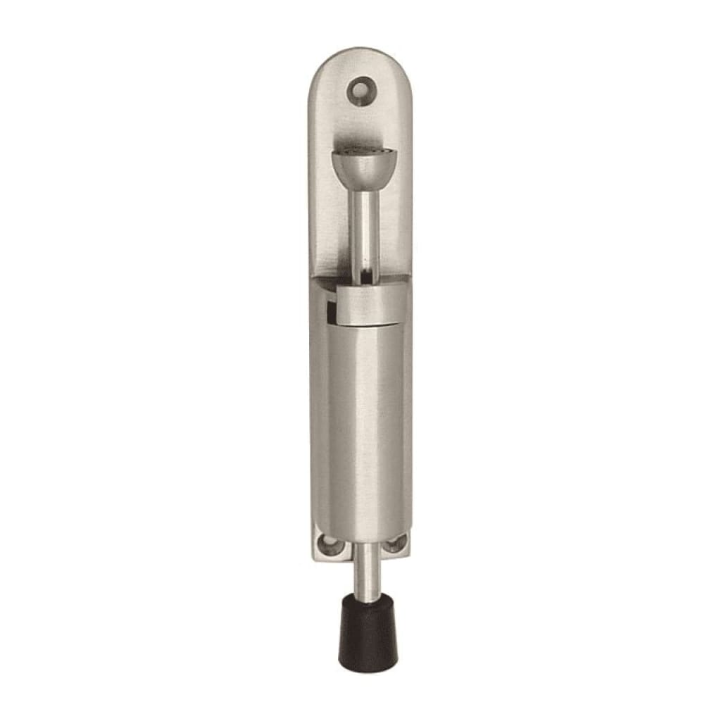 Foot Operated Door Holder, Satin Nickel Plated